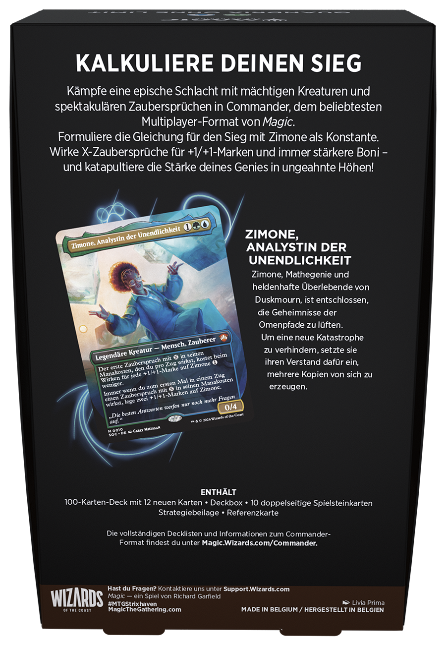 Magic: The Gathering | Geheimnisse von Strixhaven | Commander Deck ...