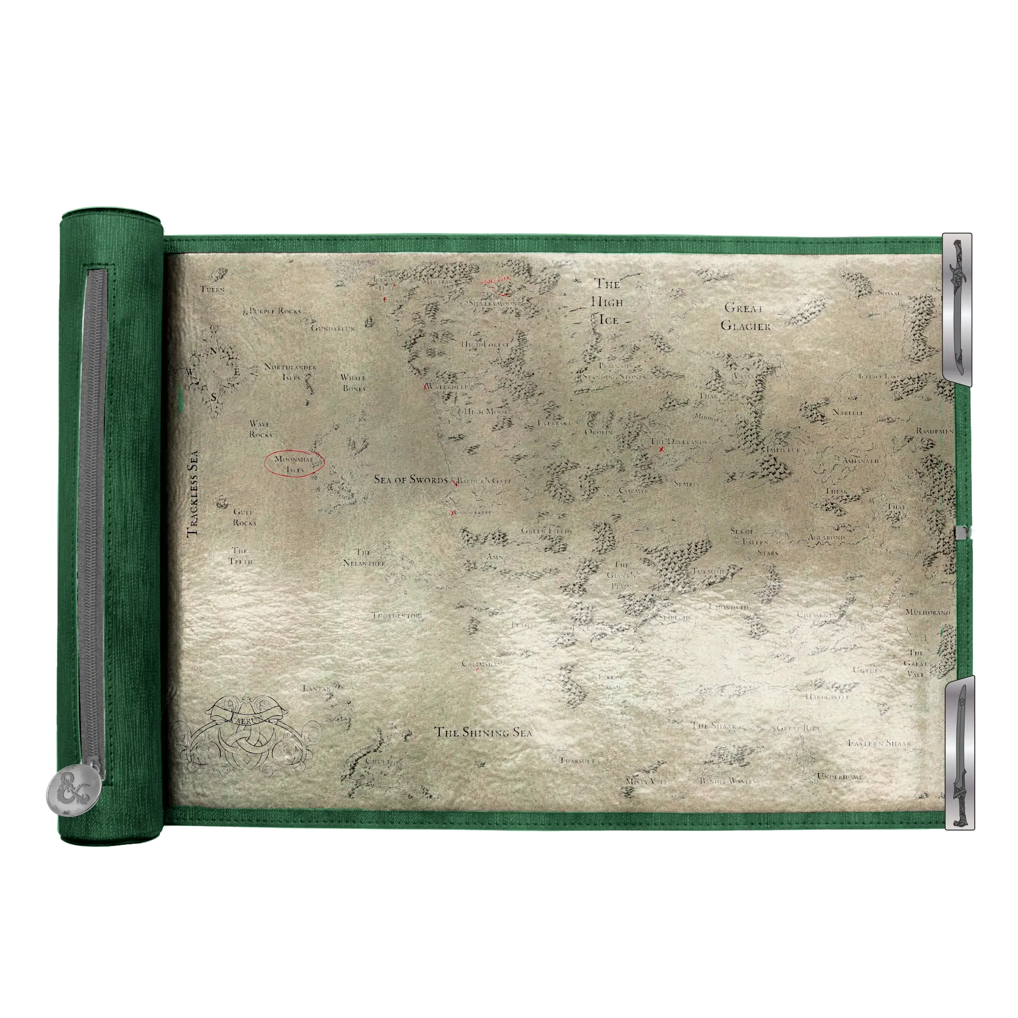 Ultra Pro - D&D Artifacts Across Eternities - Premium Dice Scroll Map ...