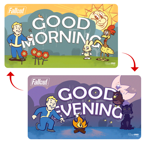 Ultra Pro | Fallout | Vault Boy - Good Morning/Good Evening Double ...