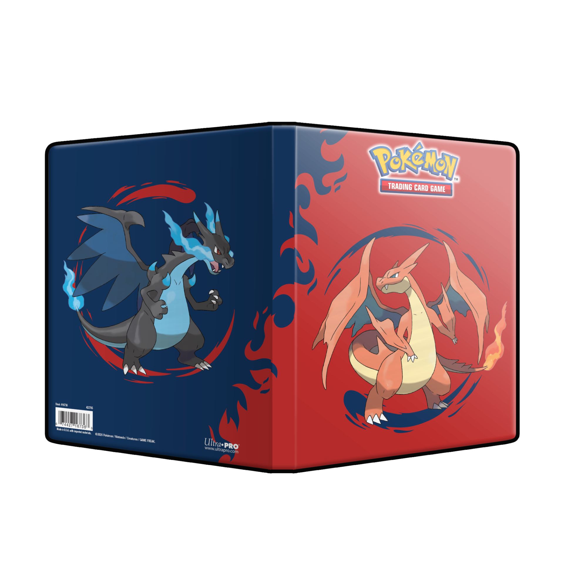 Ultra Pro | Mega Charizard X & Mega Charizard Y | 4-Pocket Portfolio ...